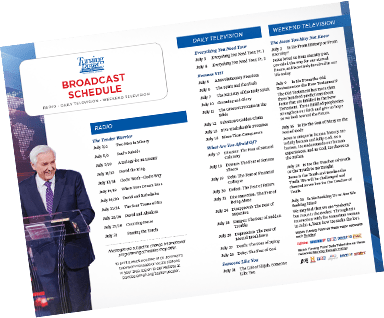 Turning Point Broadcast Schedule - Free Gift - DavidJeremiah.org