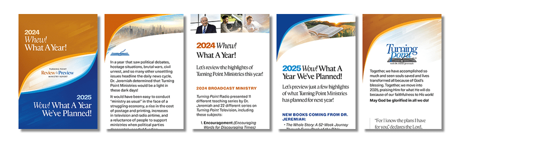 Turning Point Review & Preview Issue