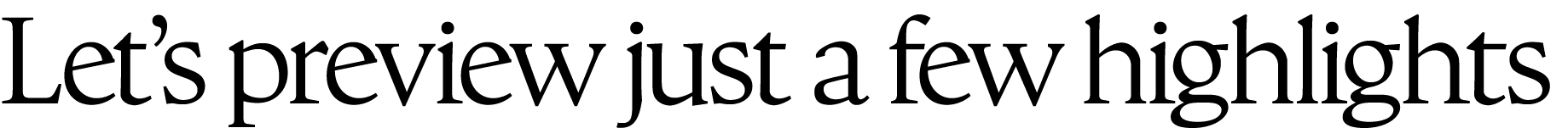 Turning Point Review & Preview Issue